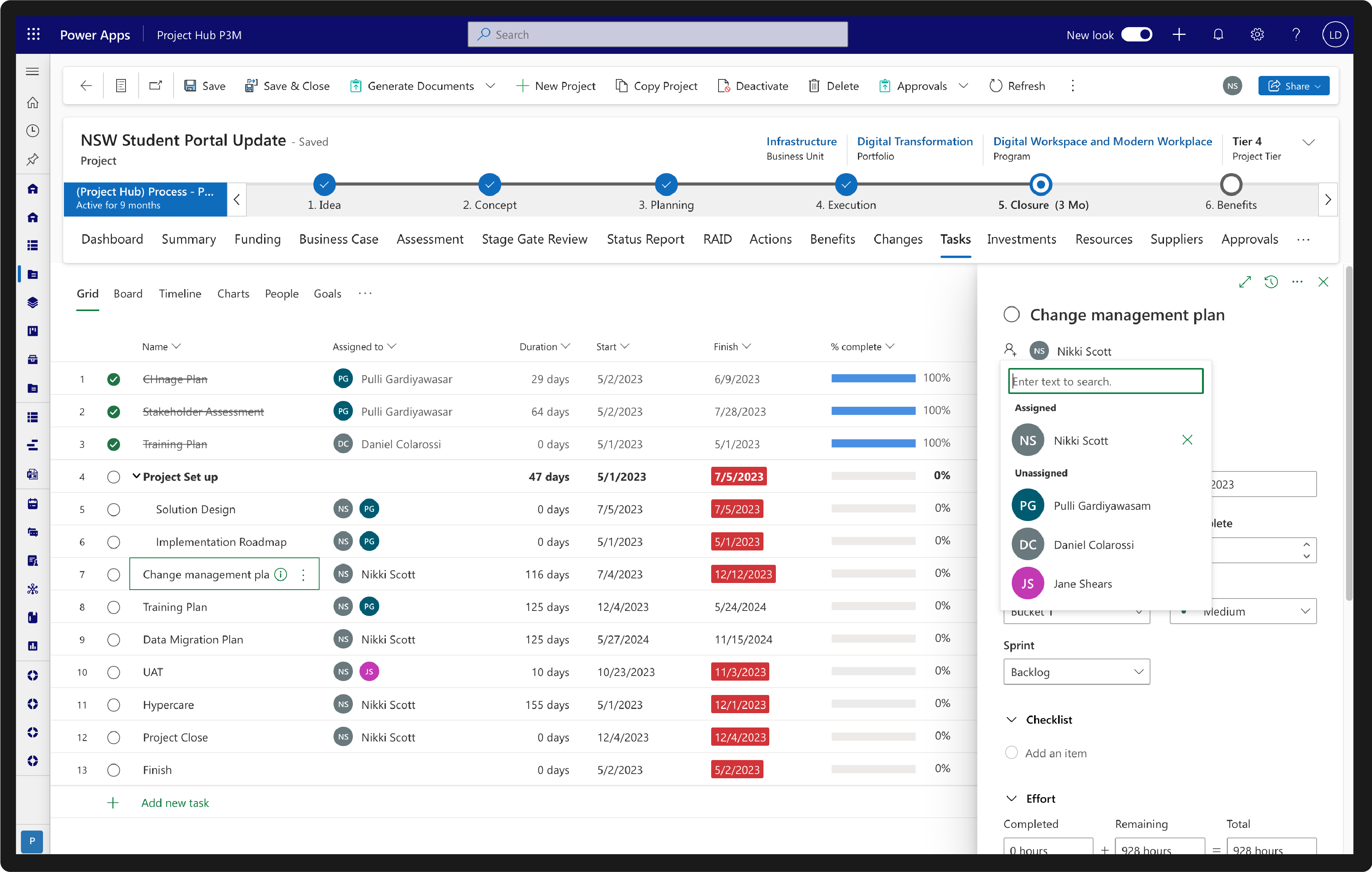 The Digital Project | Timesheet Hub